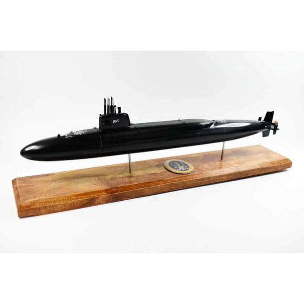 USS Henry L. Stimson SSBN-655 Submarine Model (Black Hull),Scale Model ...