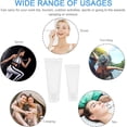 16pcs Refillable Cream Sample Tubes and Lotion Squeeze Bottles with ...