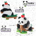 1006-Piece Panda Micro Building Blocks – Mini Panda Bricks Animal Construction Set: Panda Animal ...