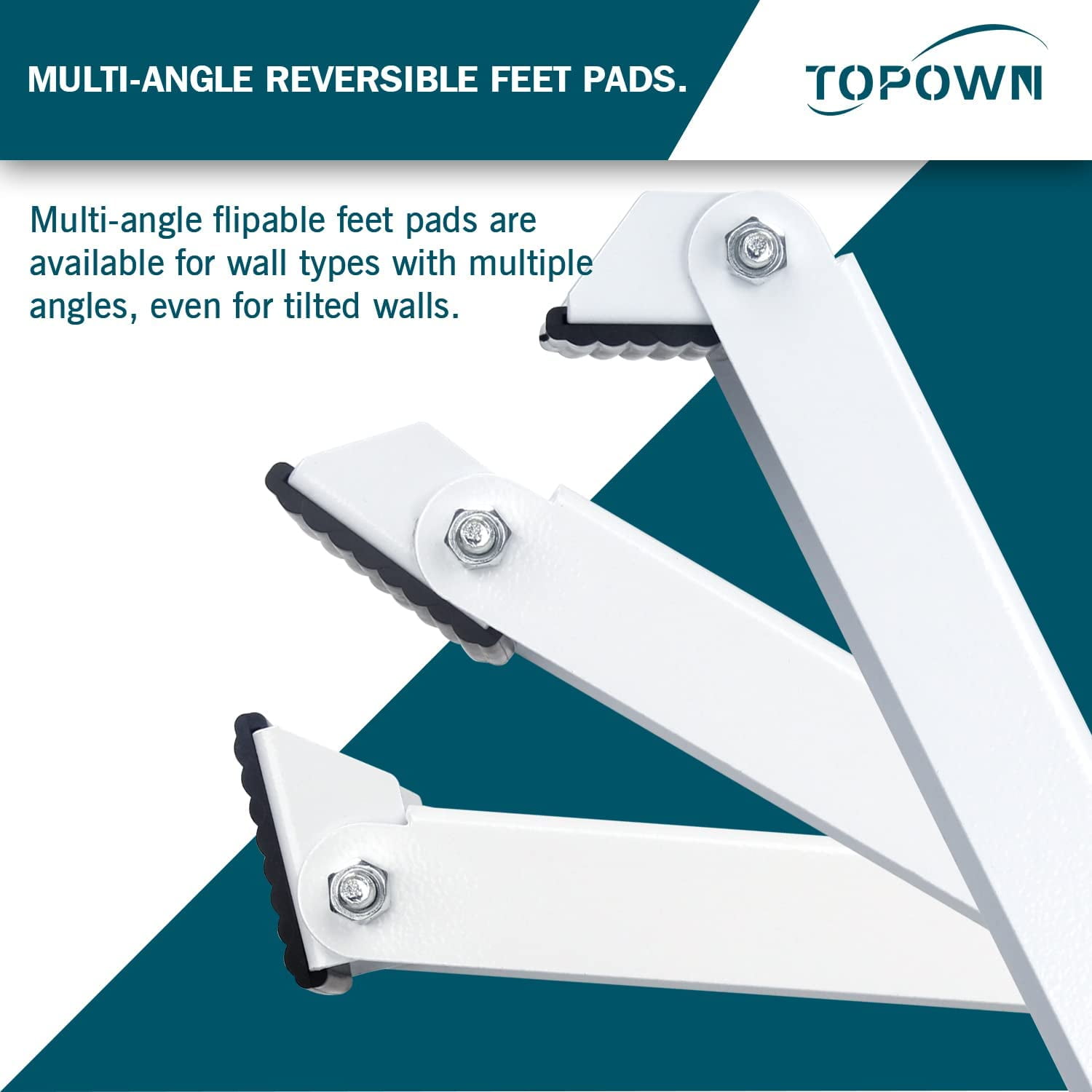 Buy TOPOWN Air Conditioner Window Bracket No Drill AC Window Support up ...