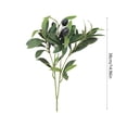 Xheghe Artificial Olive Branch for Wedding and Home Decor - Realistic ...