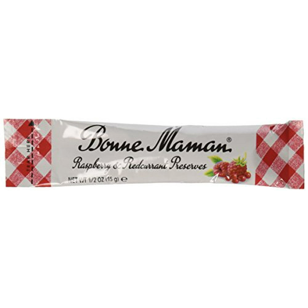 Bonne Maman Raspberry Mix Preserve Packets - 0.5 oz x 100 pcs - Walmart ...
