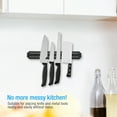 Magnetic Knife Scissor Holder Strip Wall Rack Shelf Tool For Kitchen ...