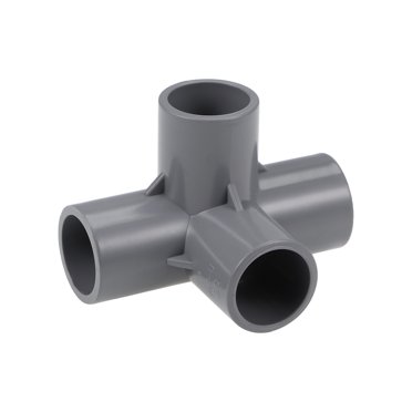 3 Way Elbow PVC Pipe Fitting,Furniture Grade,3/4-inch Size Tee Corner ...