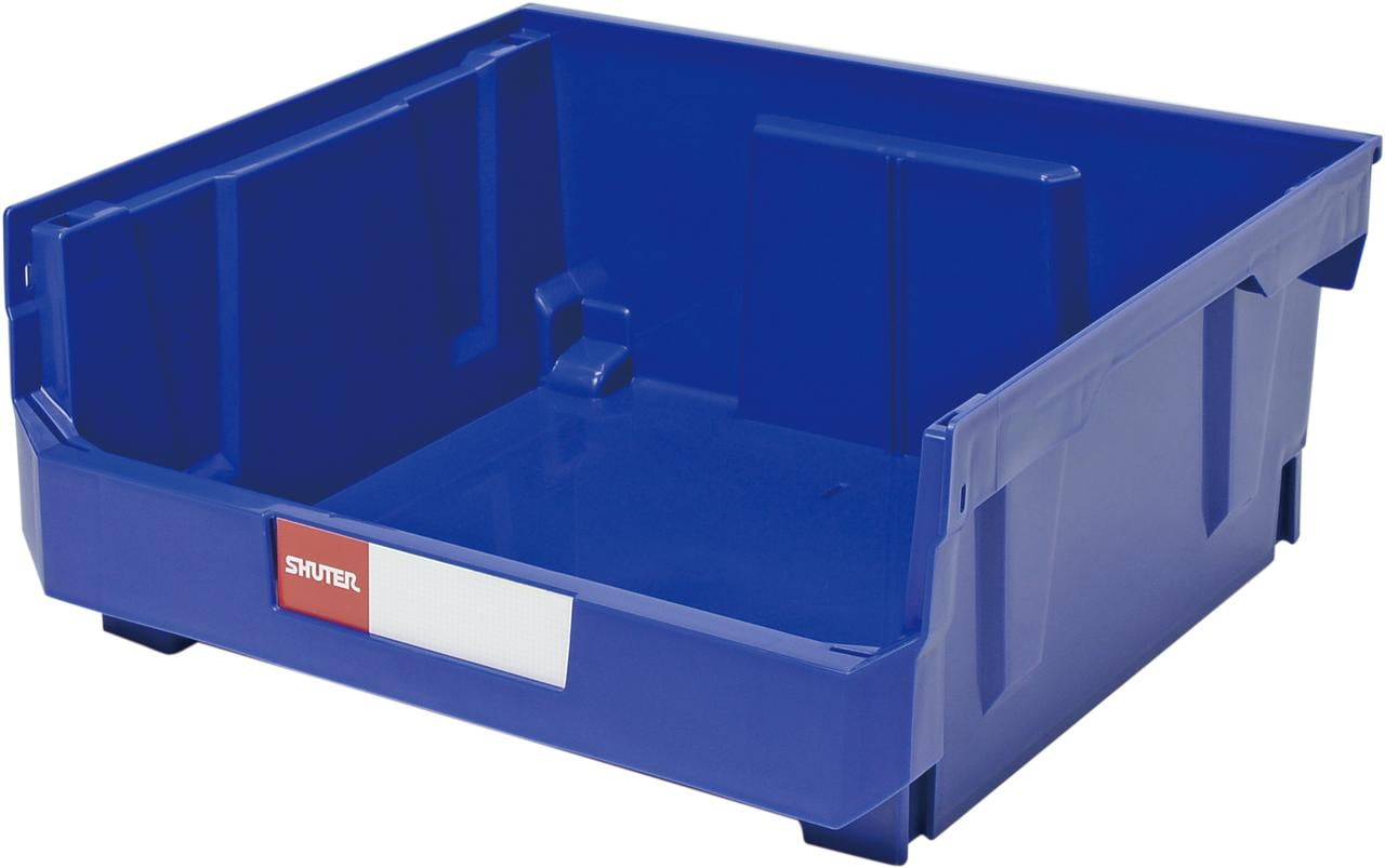 SHUTER HB Plastic Stacking and Hanging Storage Bin Organizer - Blue ...