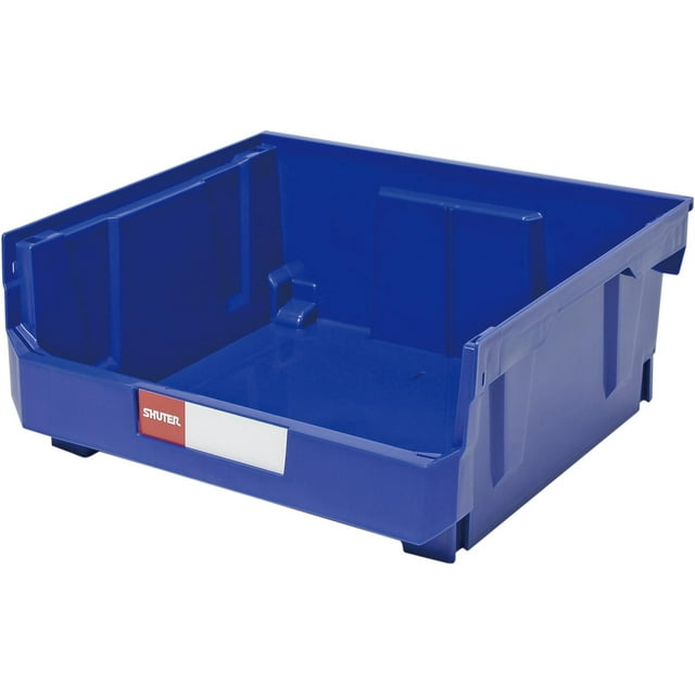 SHUTER HB Plastic Stacking and Hanging Storage Bin Organizer - Blue ...