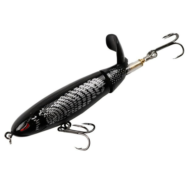 Set de pesca Topwater Stosh, plástico, Whopper Plopper, cola giratoria ...