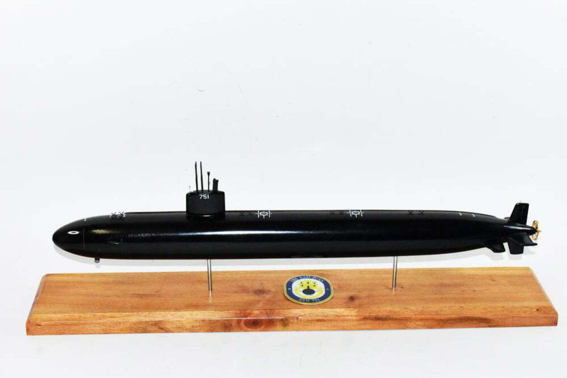 USS San Juan SSN-751 (Black Hull) Submarine Model,Navy,Scale Model ...