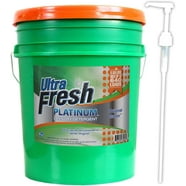 Ultra Fresh 6X Platinum, Original Blue 5 Gallon Laundry Detergent ...