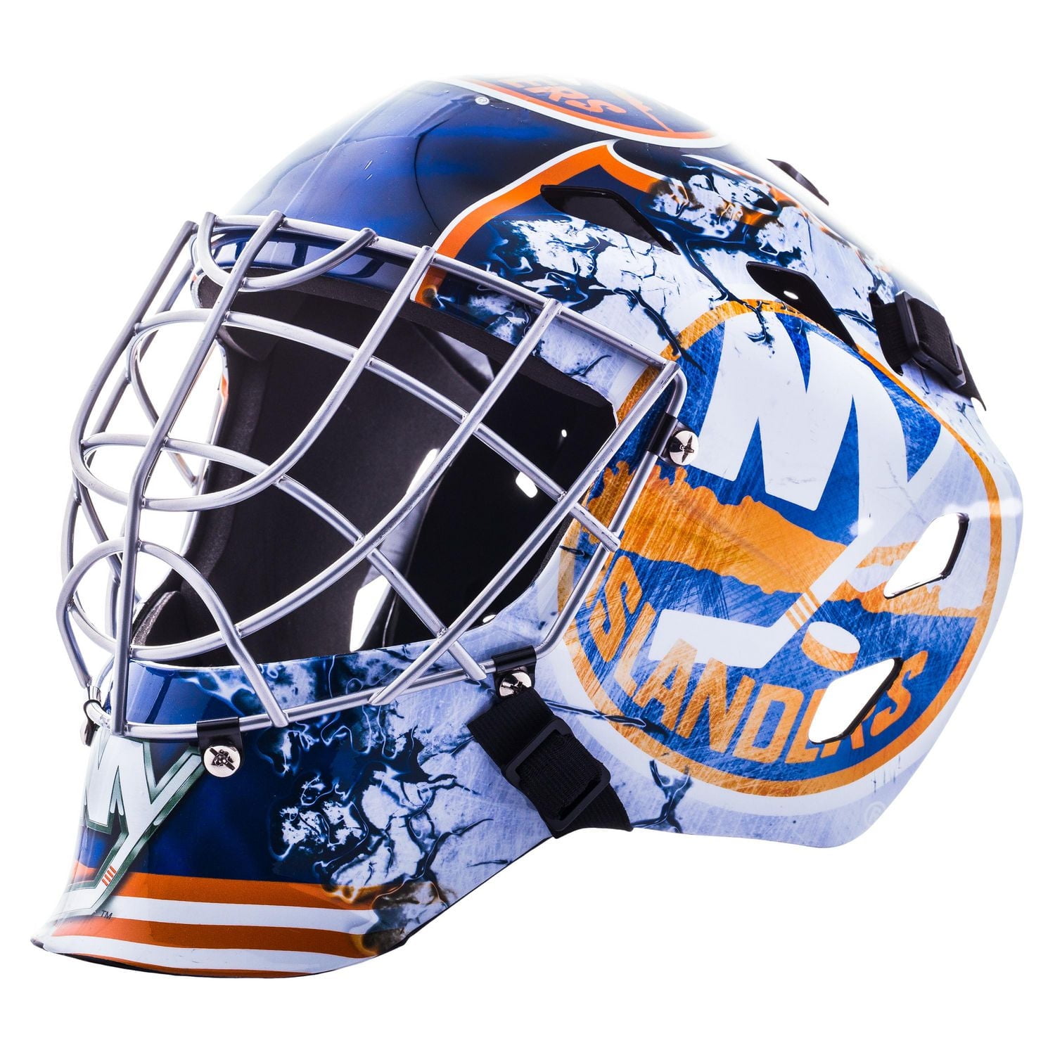 Click here for Franklin Sports Gfm 1500 Nhl Islanders Goalie Face... prices