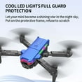 Blue 4K Dual Camera Foldable Drone With Wifi Fpv, Altitude Hold, 2 ...
