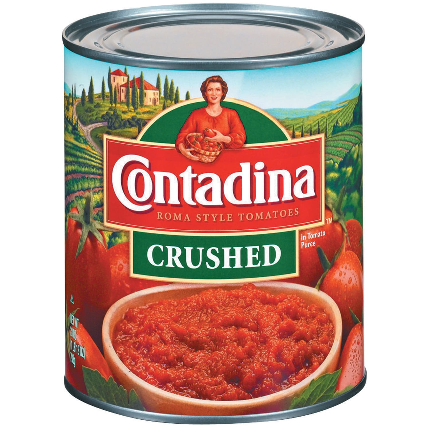 Contadina Crushed Tomatoes 28 Oz Can Walmart Walmart