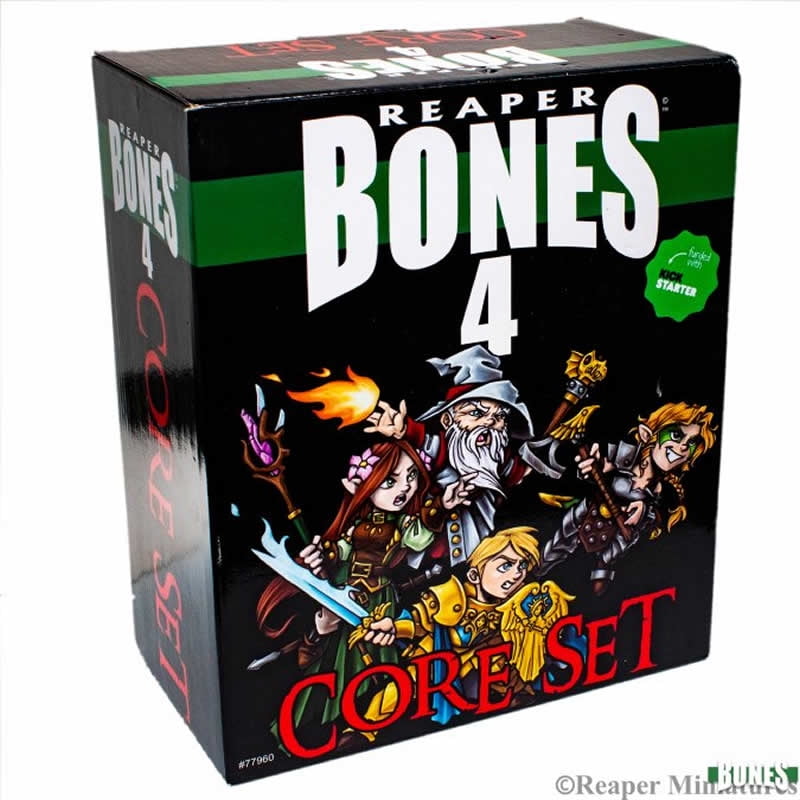 Bones 4 Core Set Miniature 25mm Heroic Scale Bones Reaper Miniatures ...
