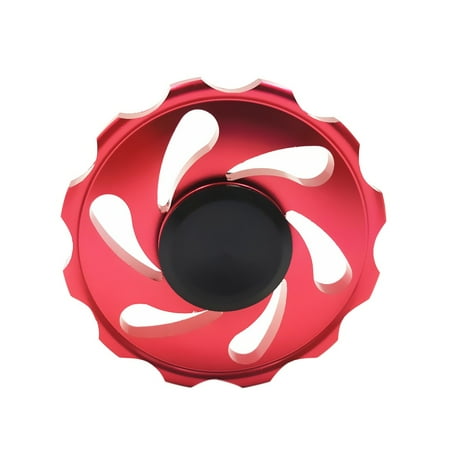 Selm New Metal Aluminium Alloy Round Hand Fidget Finger Spinner Gadgets ...