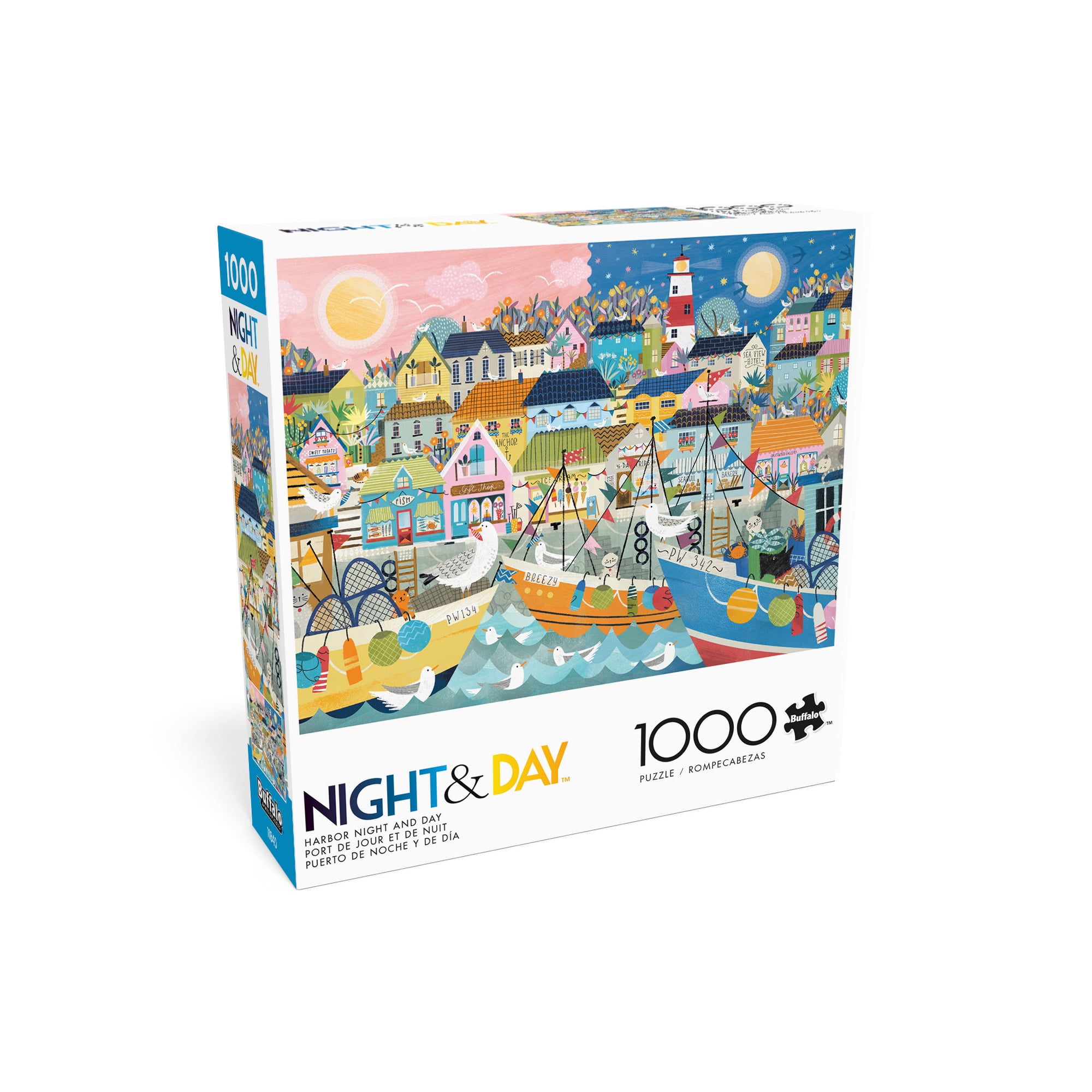Click here for Buffalo Games Harbor Night And Day 1000-Piece Inte... prices