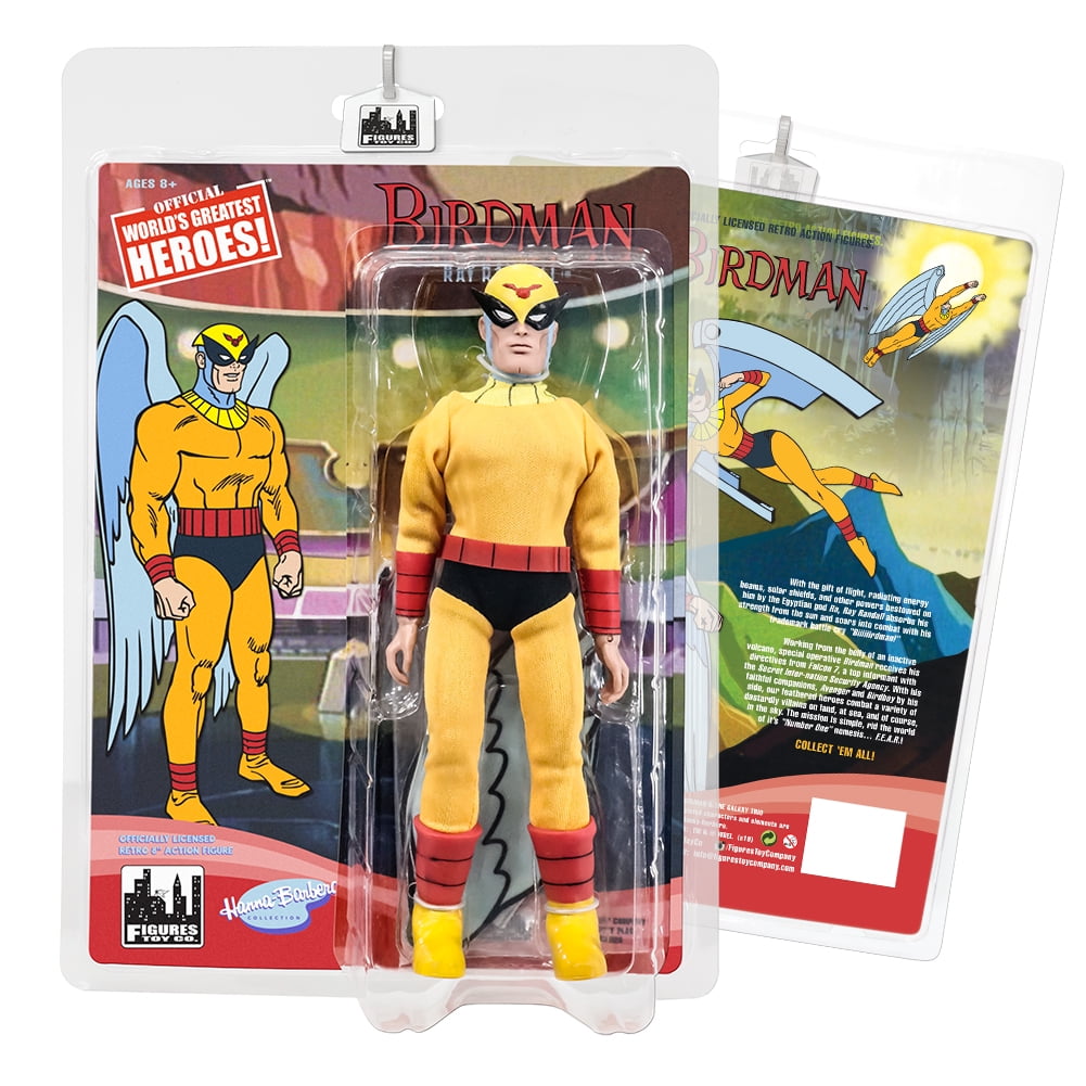 Birdman & The Galaxy Trio 8 Inch Retro Action Figures Series: Birdman ...