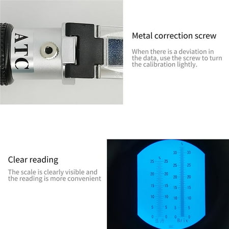 Soy Milk Refractometer High Performance Soy Milk Concentration Meter ...