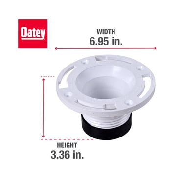 Pvc Plastic Compression Closet Flange, 4 In. - Walmart.com