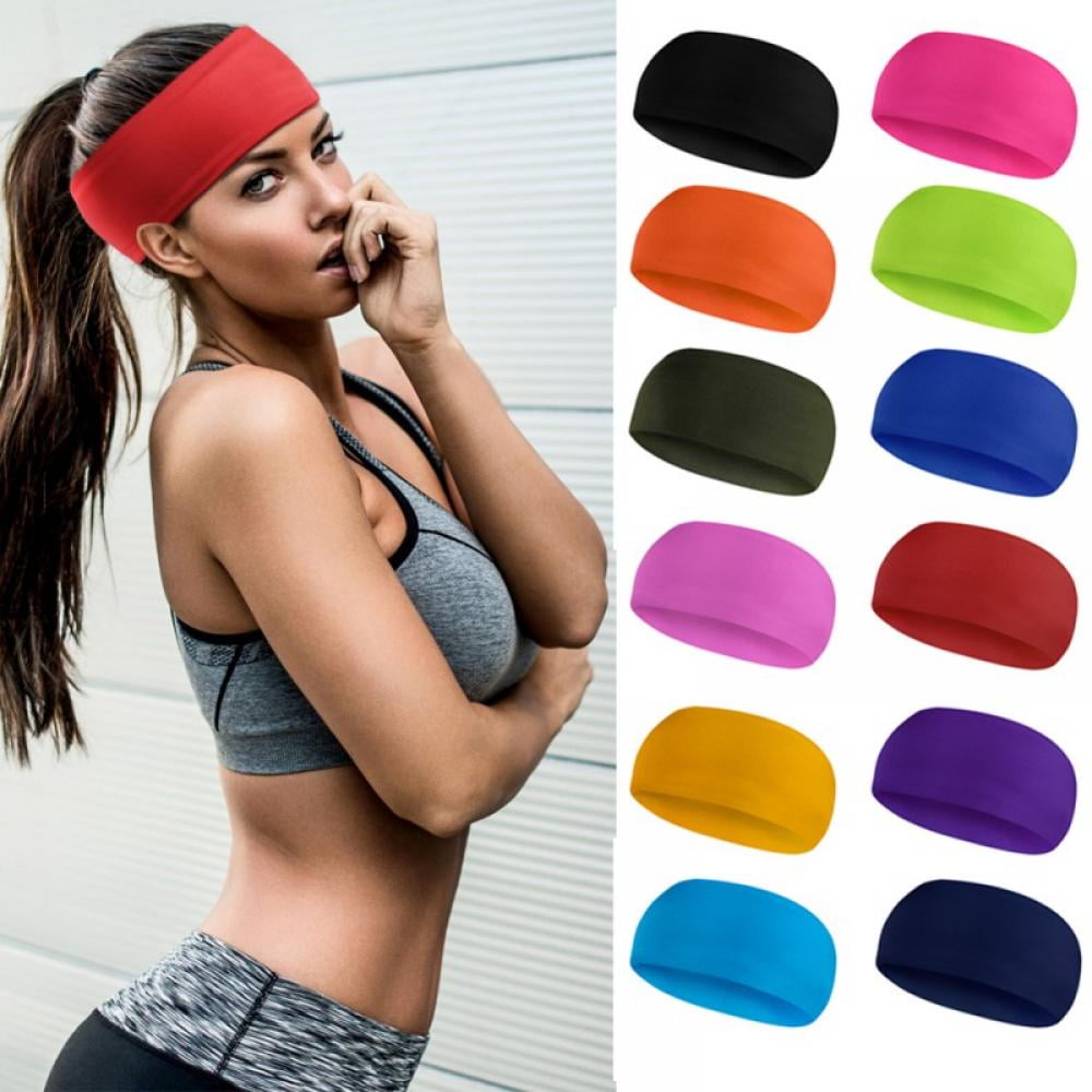 Bullpiano Sweat Bands Headbands For Women Workout Headbands Non Slip