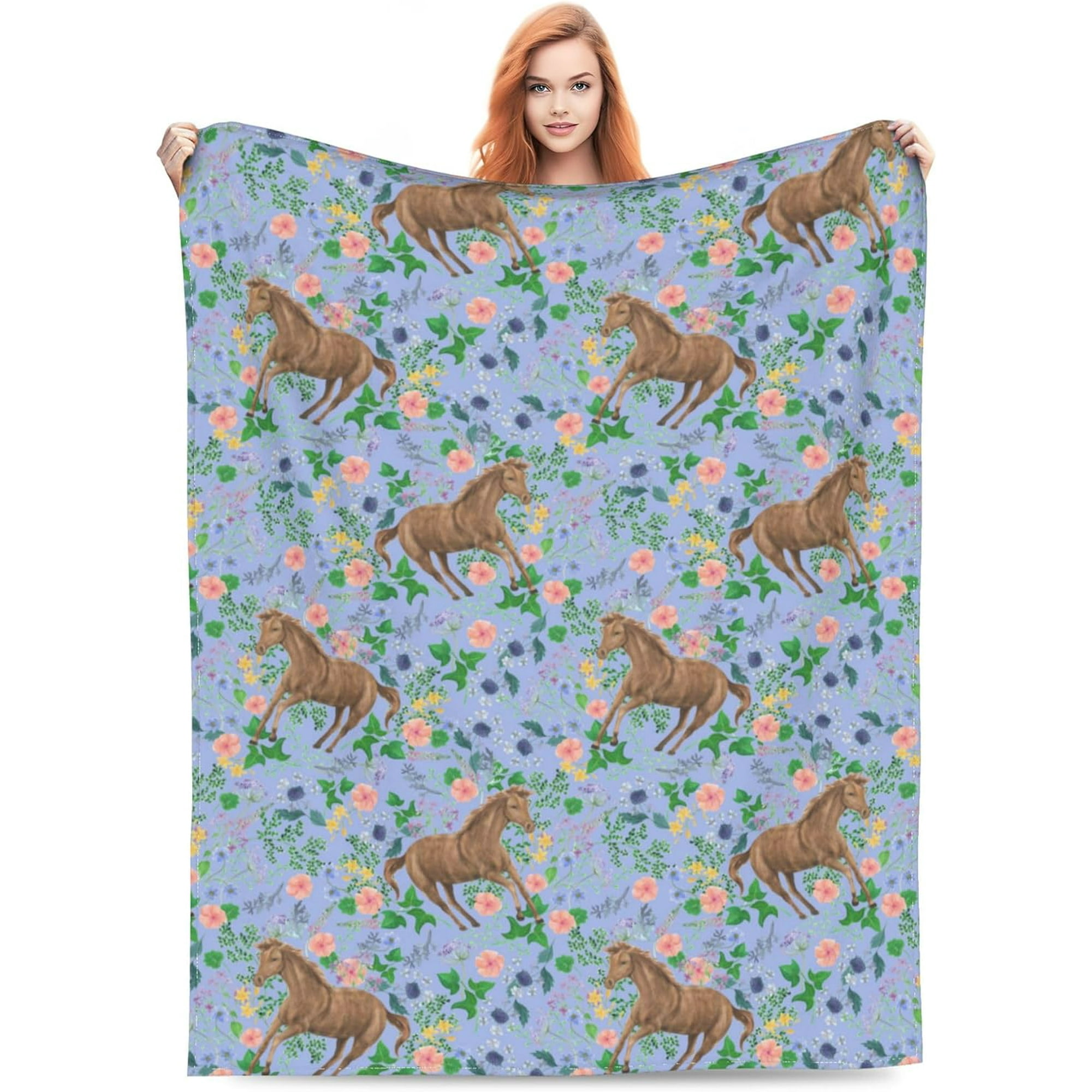 Click here for Donenzi Horse Blanket 50X60 Blue Super Soft Warm H... prices