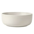 Beautiful Modern Dots Stoneware Dinnerware 12 Piece Set Oyster White by ...