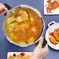 Yajisi 304 Stainless Steel Pressure Cooker Mini Compact 3L / 3.17 qt ...