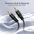 TNP Products 3.5mm Mono Cable 6FT 3.5mm TS 12V Trigger - Walmart.com