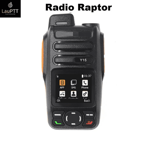 Radio Raptor 4G LTE Negro con Naranja LAUPTT Radio Raptor | Walmart en ...