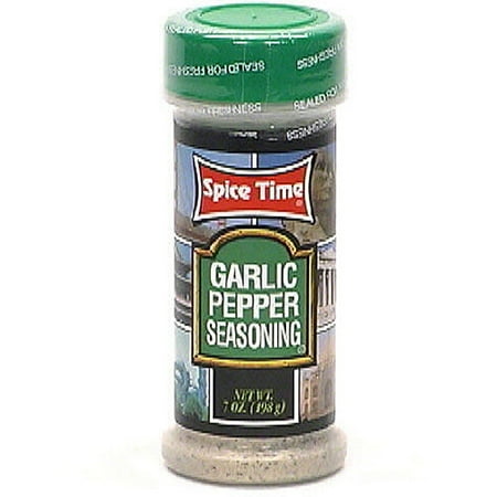 Spice Time Garlic Pepper Seasoning, 7 oz (Pack of 12) - Walmart.com