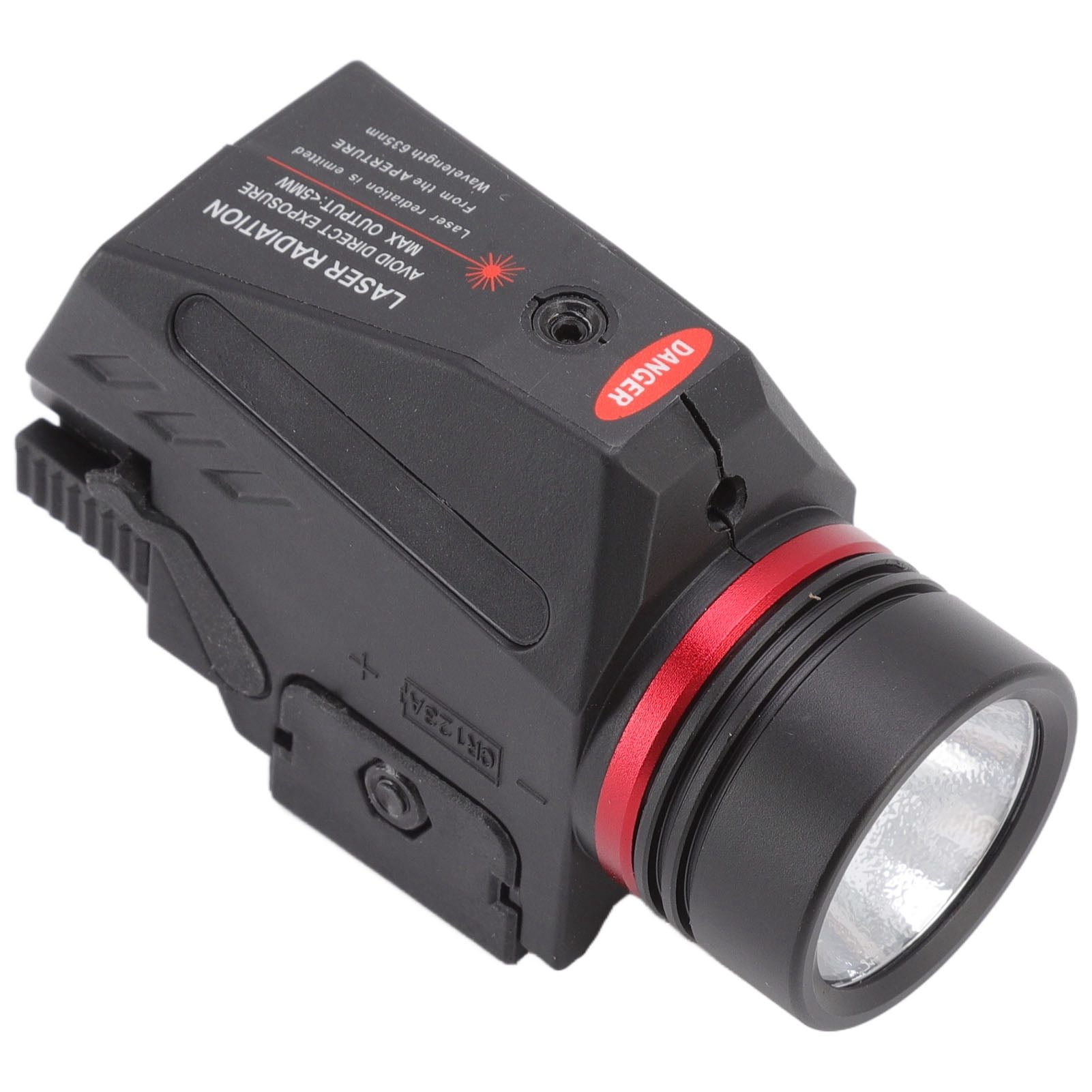 Linterna con mira láser, linterna LED de luz potente, linterna LED de ...