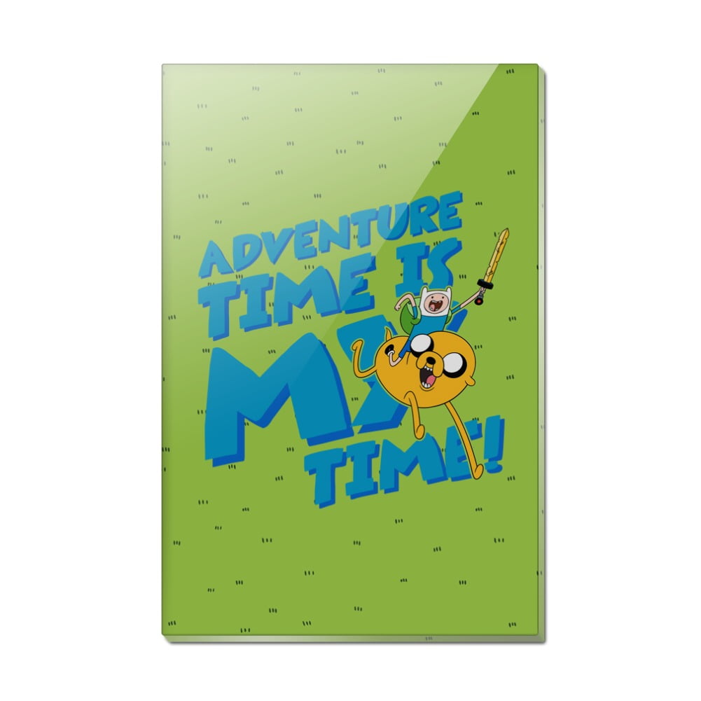 Adventure Time is My Time Rectangle Acrylic Fridge Refrigerator Magnet ...
