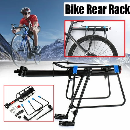 75KG MTB Mountain Bike Cycle Pannier Rear Rack Seat Post Carrier ...