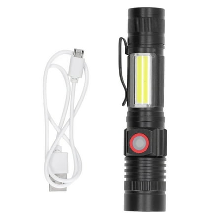 Mini Portable Flashlight, 3 Lighting Modes Magnetic Work Flashlight ...