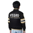 Youth Starter Black/Gold Vegas Golden Knights Scout 1 Full-Snap Varsity ...