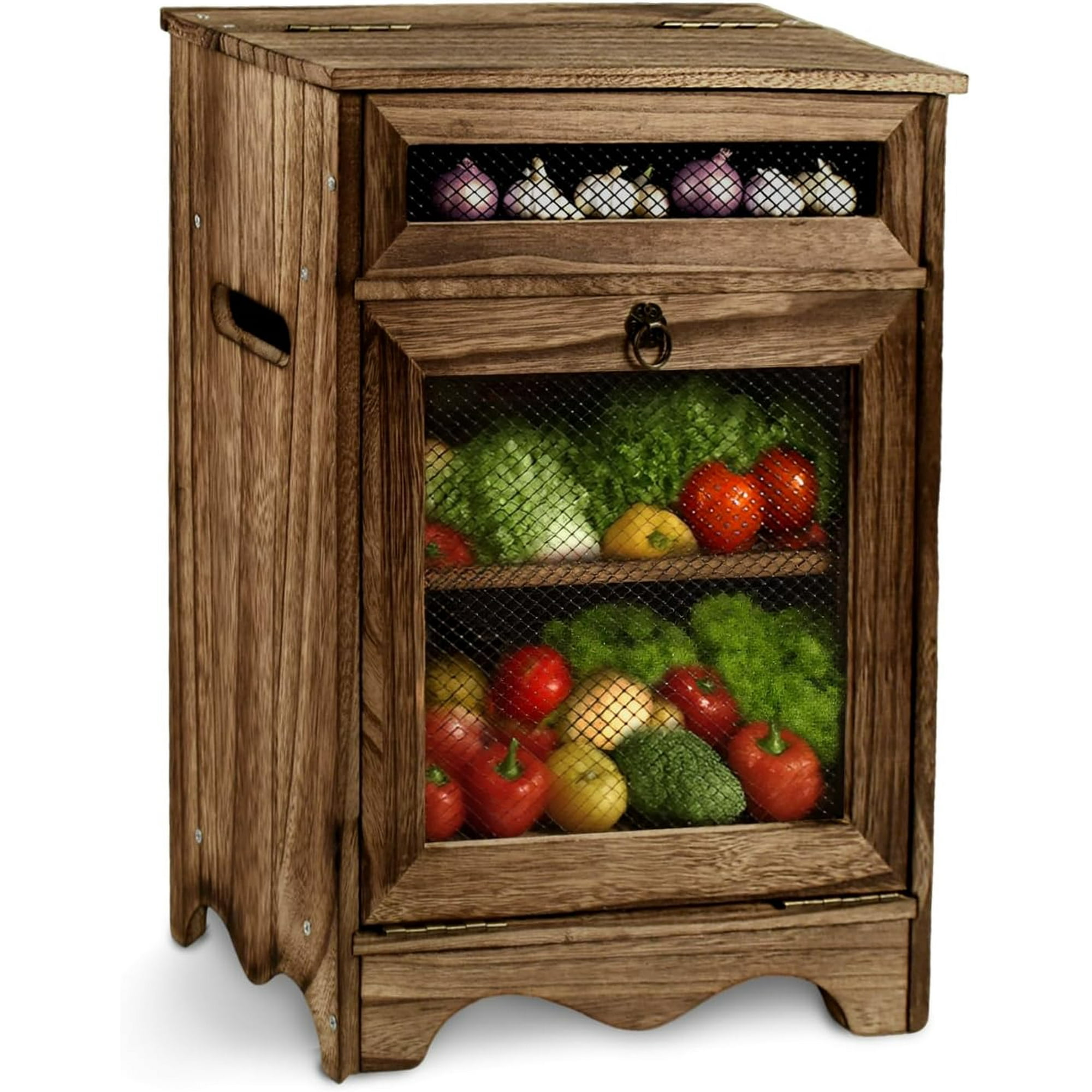 Click here for Rejoda-Wooden Countertop Storage Bin Box  Countert... prices