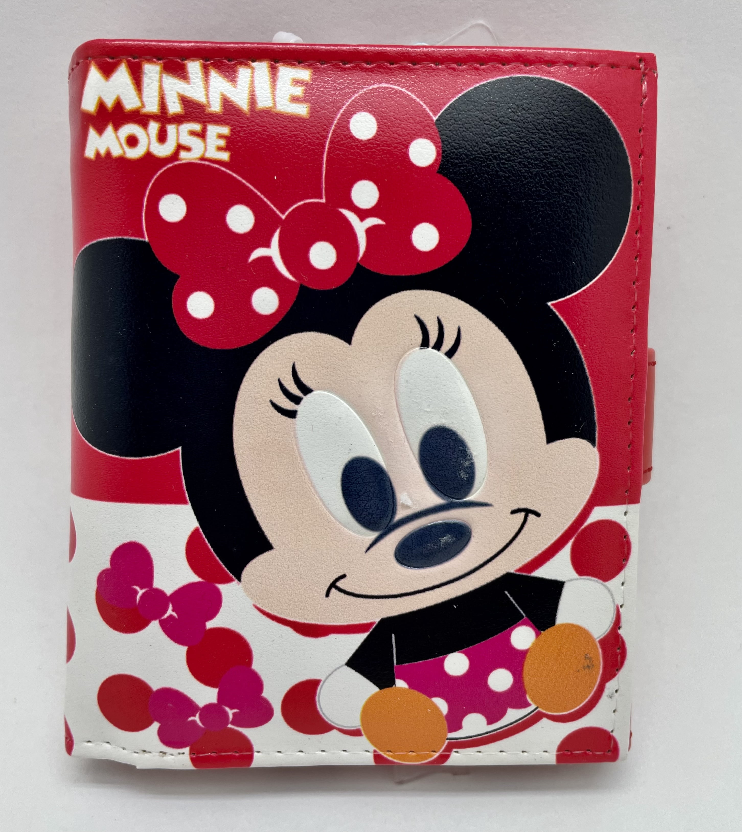 Mickey Minnie Mouse Wallet -Girls Trifold Wallet - Walmart.com