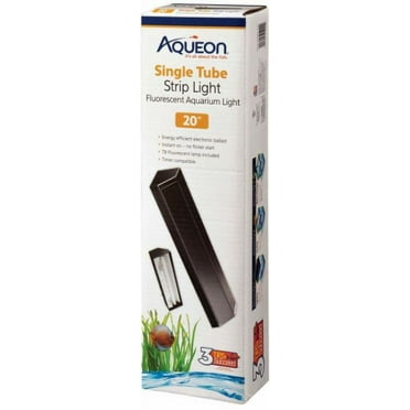 Aqueon Fluorescent Single Strip Aquarium Light, 30", Black - Walmart.com