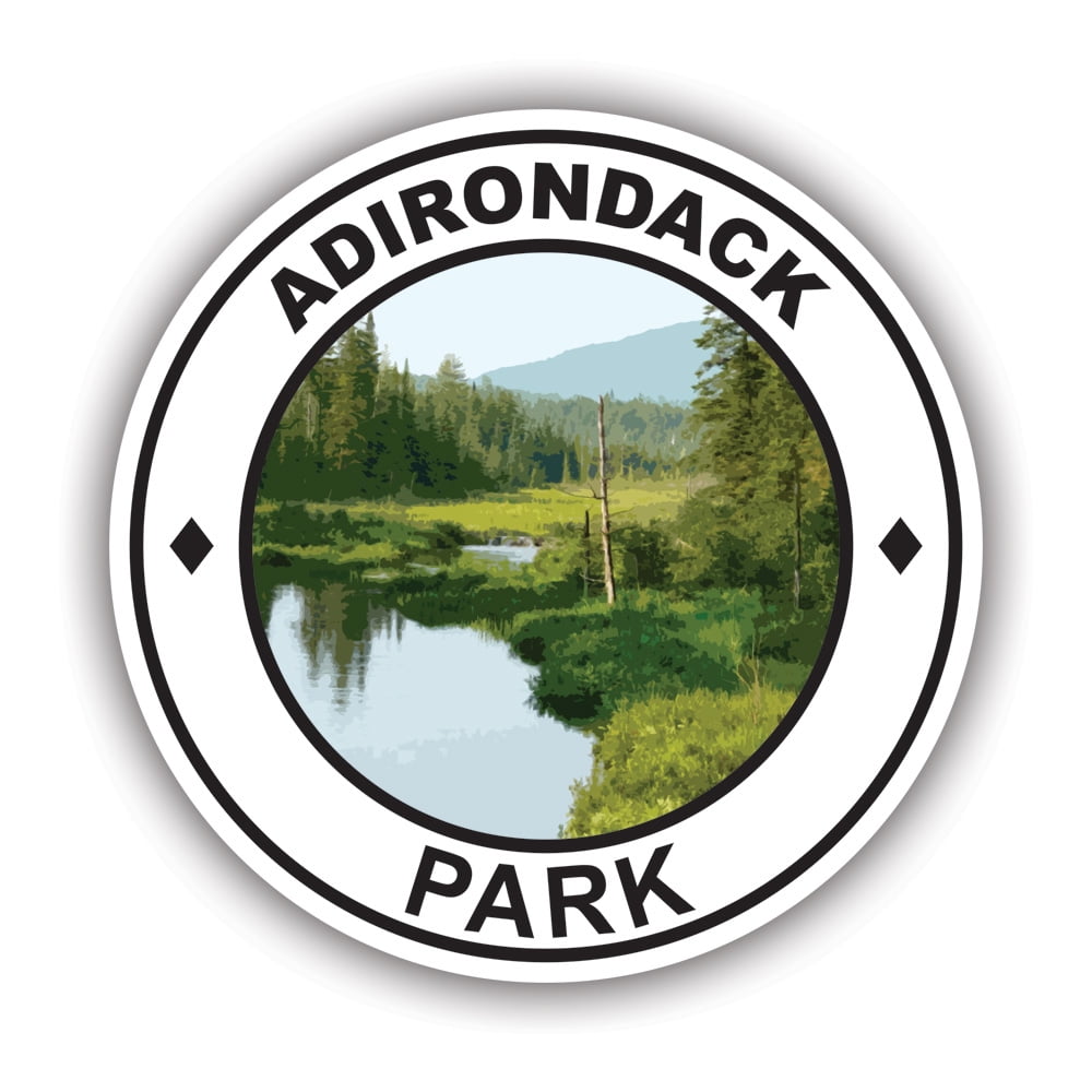Adirondack Park Sticker Decal - Self Adhesive Vinyl - Weatherproof ...