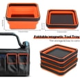 Collapsible Tray Set, 4 Pack Version Tool Trays for Screw Nuts Washers ...
