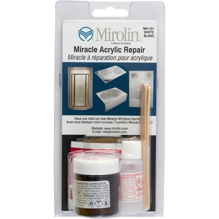 Acrylic Tub and Shower Repair Kit - White - Walmart.ca