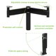 NavePoint Adjustable Wall Mount Shelf Bracket For DVD DVR VCR Cable Box ...