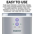 Igloo Portable Tabletop Ice Maker, Electric Ice Machine with Scoop ...