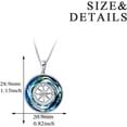 Dveatr 2026 Graduation Gifts 925 Sterling Silver Compass Pendant ...