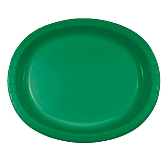 Paper Oval Plates