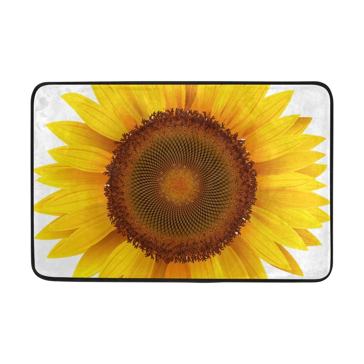 POPCreation Outdoor Sunflower Washable Doormat 23.6x15.7 inches ...
