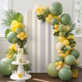 Boho Wedding Arch Cover 6.6FT Vertical Stripes Linen Texture Vintage ...