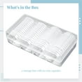 Coofit Clear Coin Capsules Holder, 60Pcs, 40mm, Plastic Storage Box ...