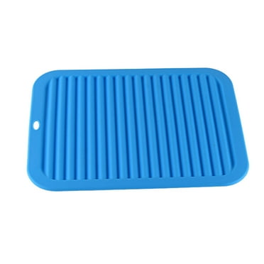 Rubbermaid Antimicrobial Dish Drain Board, Drying Mat, Large, Oyster ...