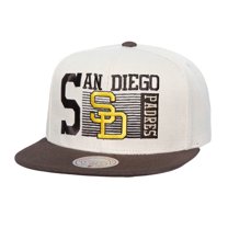 Men's Mitchell & Ness Brown San Diego Padres Just Don x MLB Lux Script ...