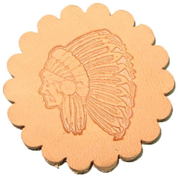 Indian Chief 3-D Stamp 88429-00 Leathercraft - Walmart.com